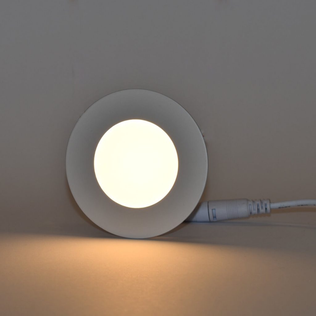 LED panel 3W ugradni okrugli - Toplo bela - Enel Led Rasveta